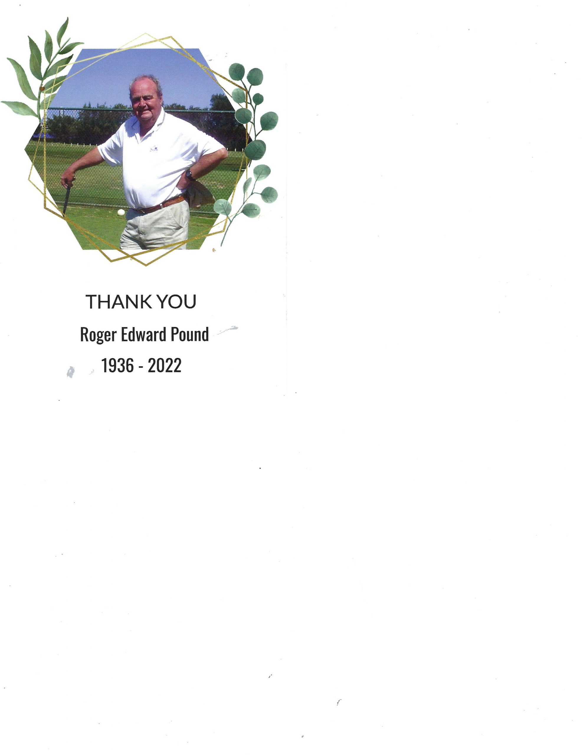 Vale Roger Pound - Rockhampton Mens Shed